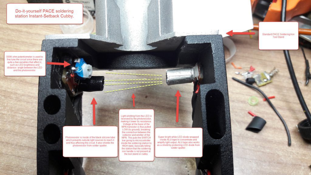 Do-It-Yourself PACE Instant-SetBack Cubby - Simple LED Light Sensor ...